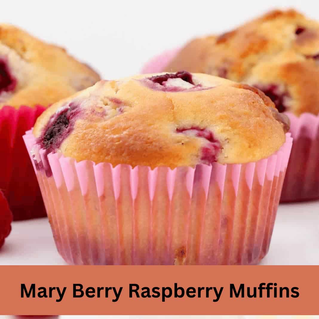 Mary Berry Raspberry Muffins - - Homemade Treat
