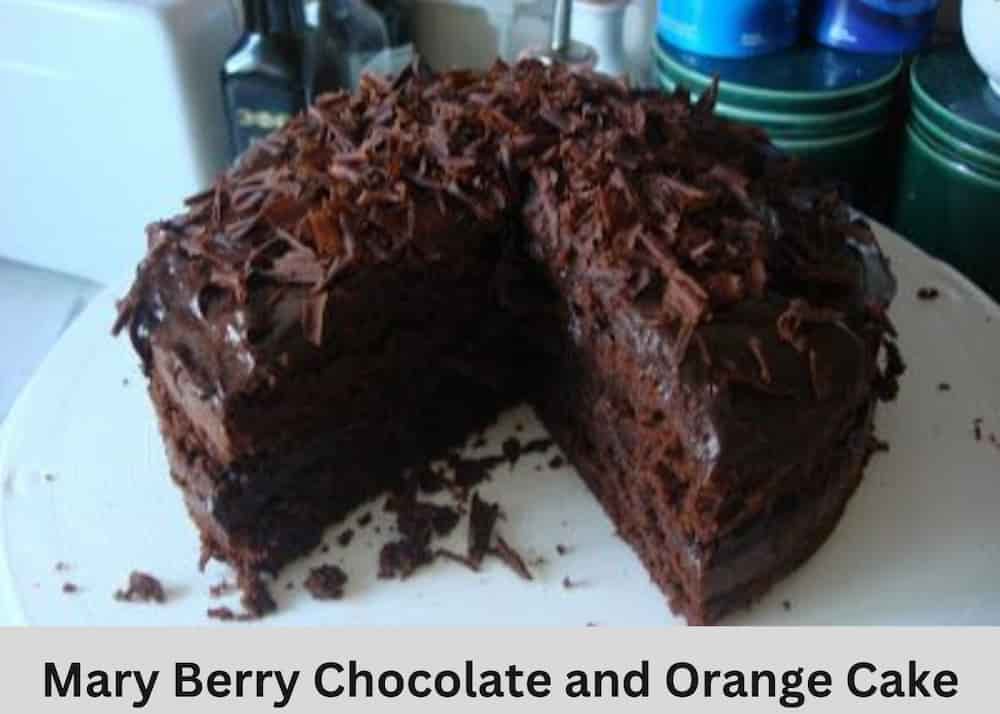 Mary Berry Chocolate and Orange Cake Recipe 🍫🍊 - British Recipes Book