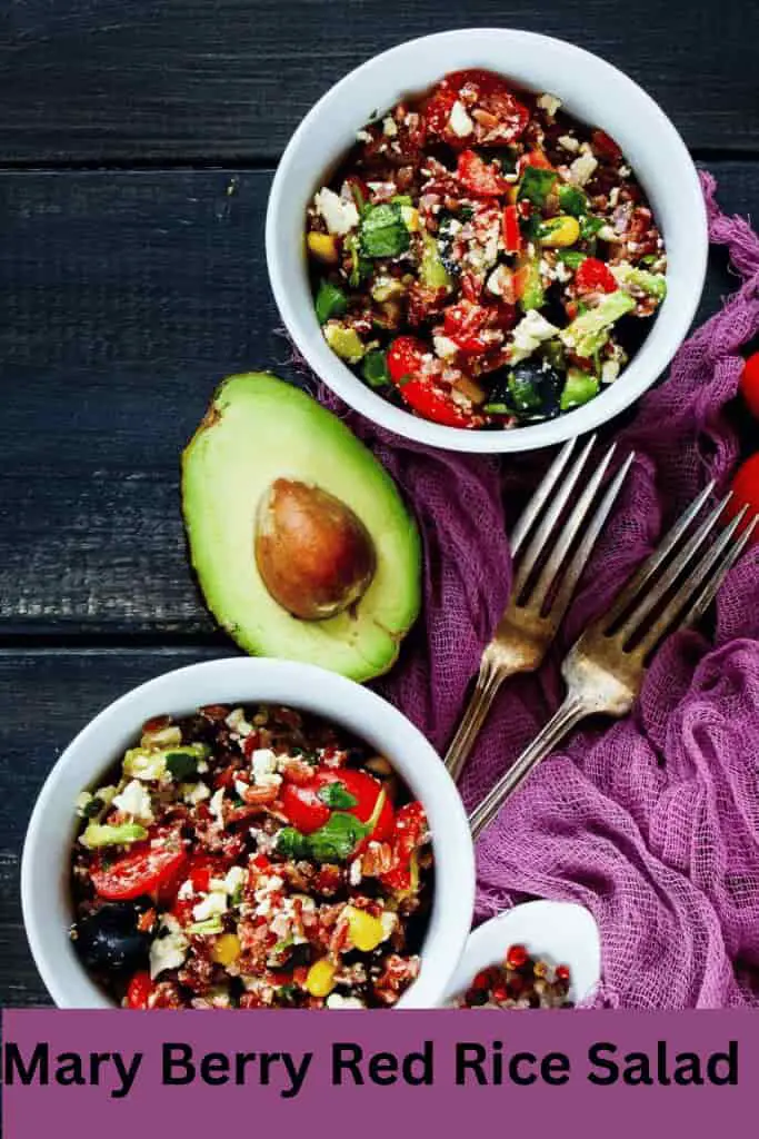 Mary Berry Red Rice Salad Recipe 🍚- British Recipes Book