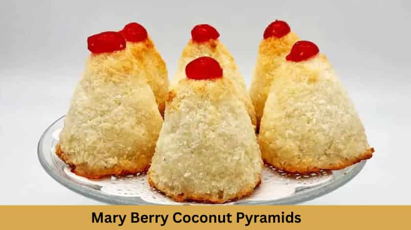 Mary Berry's Inspired Easy Coconut Pyramids Recipe🥥🏝️