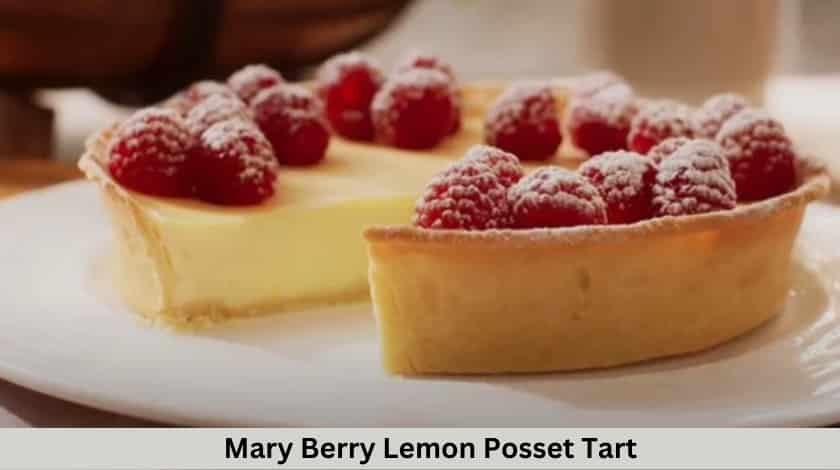 Mary Berry Lemon Posset Tart Recipe 🍋