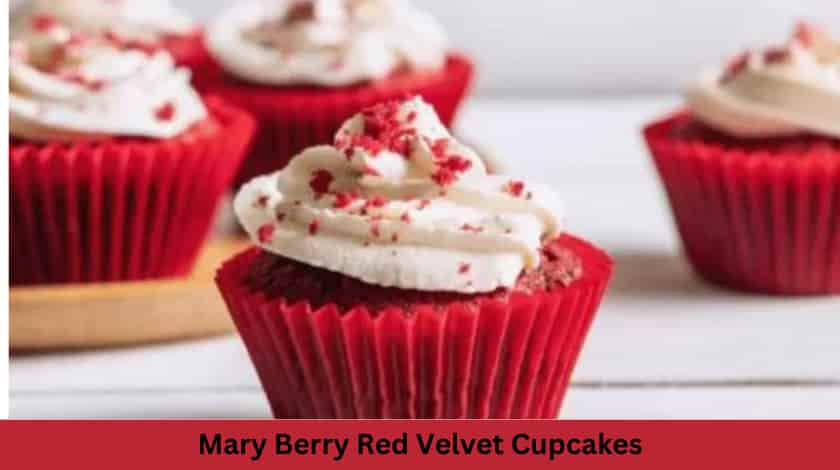 Mary Berry Red Velvet Cupcakes Recipe 🧁