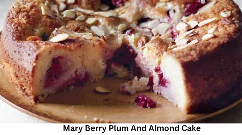 Mary Berry Plum And Almond Cake Recipe - British Recipes Book